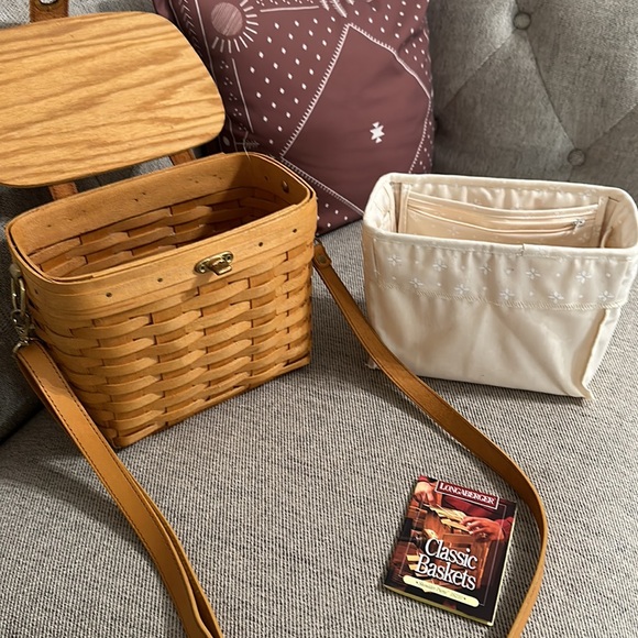 Longaberger | Bags | Rare Signed Vintage Longaberger 997 Shoulder Purse ...